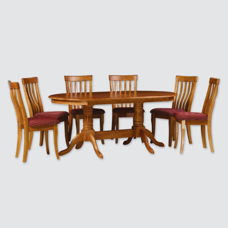 Rubco Oval Empire Leg Dining Table Set | Rubco Group